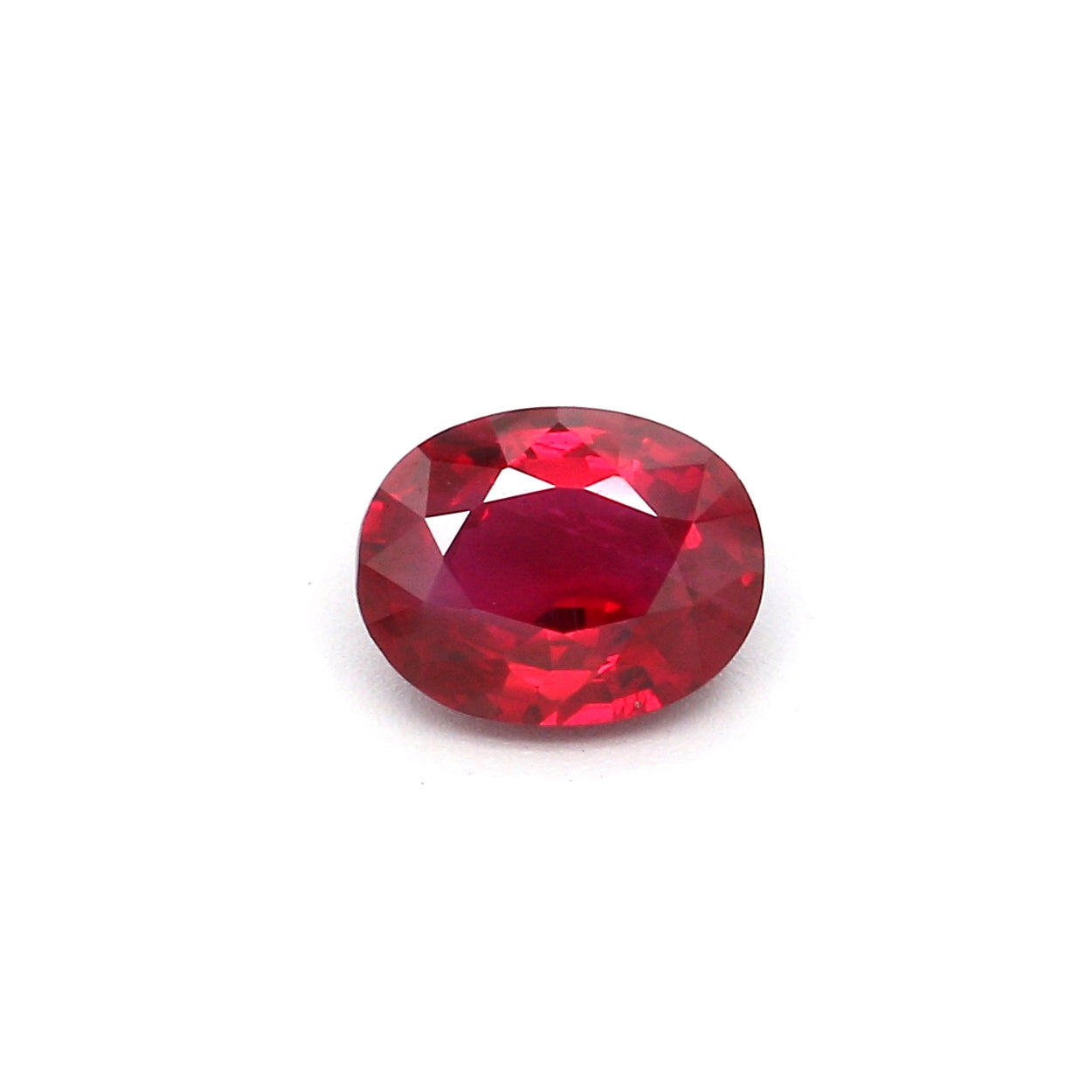 0.43ct Oval Ruby, H(b), Myanmar - 5.16 x 4.04 x 2.40mm – The Gem Bank